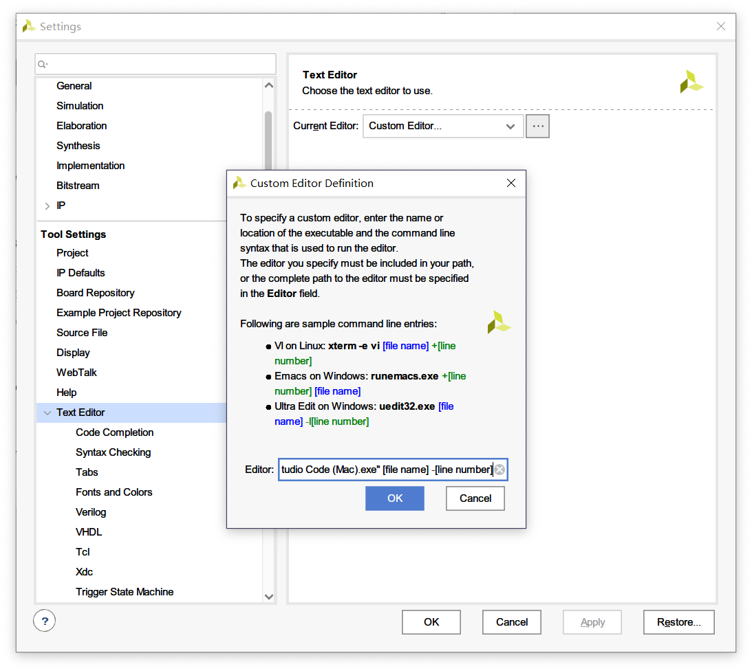 在 macOS 上使用 Vivado